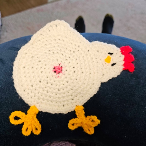 Crochet Pattern, Goat Butt Coaster DIGITAL DOWNLOAD - Etsy