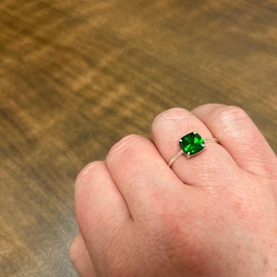 Natural Jade Ring, Genuine Jade Ring, Raw Jade Ring, Green Jade Ring ...