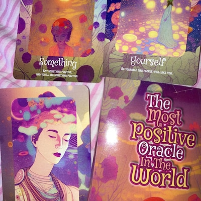 The Most Positive Oracle in the World Oracle Cards Cards Oracle Oracle ...