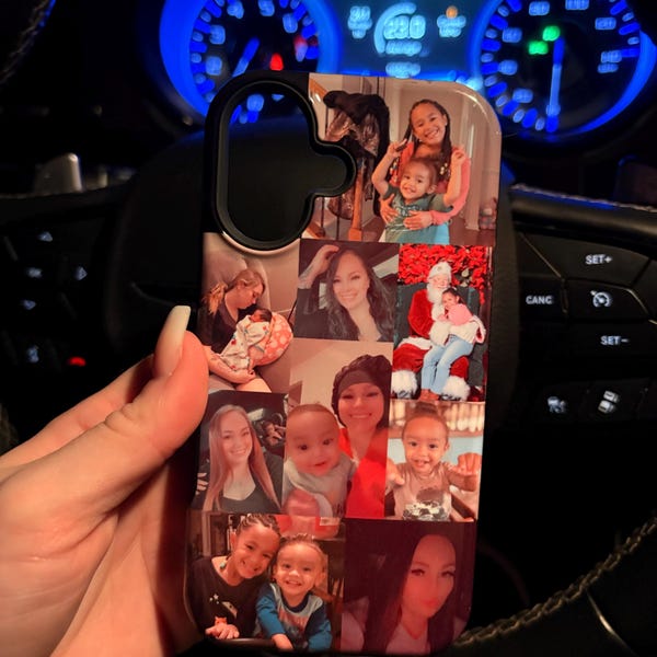 Personalized Custom Picture Collage Phone Case, Custom Phone Case With ...