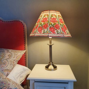 Large Floor Lamp Shade in Multi Colour Floral Pattern - Etsy