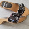 Open Toe Wooden Clogs Women With Open Toe Made of Natural Nubuck ...
