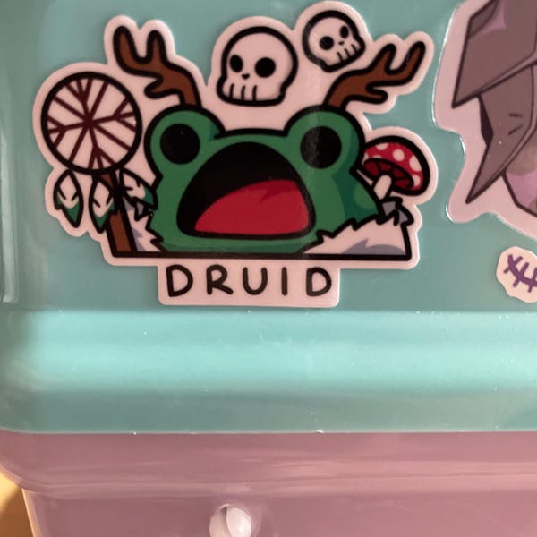 DND Nat 1 Guess I'll Die Meme Sticker, Funny Sticker, Funny Meme Decal ...