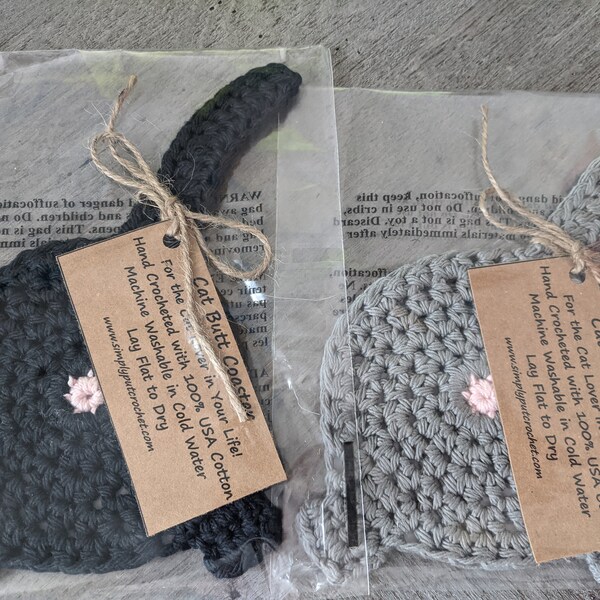 Jar Opener, Jar Gripper, Set of 2, Crochet Edged Opener, Kitchen Gift ...