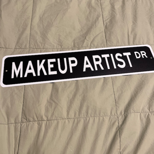 Makeup Artist, Makeup Artist Gift, Makeup Artist Sign, Movie Studio ...