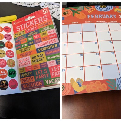 Seasonal Monthly Planner Sticker Pack Celebrations Events - Etsy