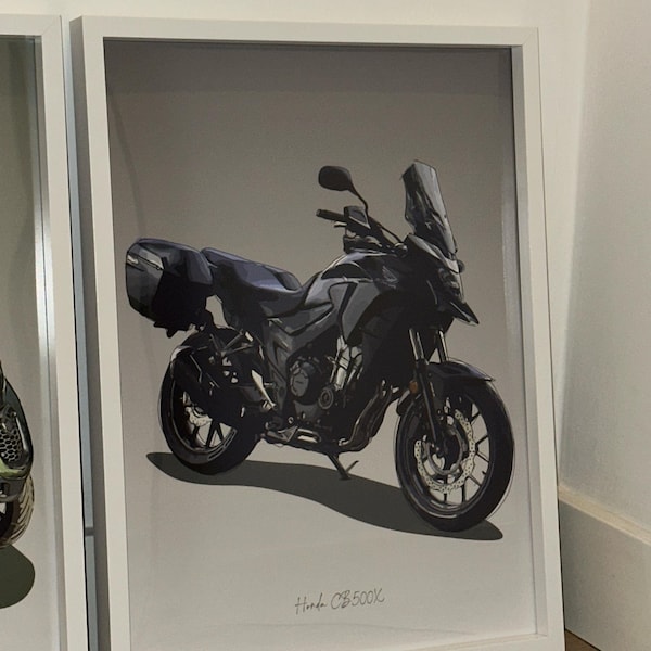 BMW R1200GS Motorbike Freehand Sketch for DOWNLOAD Wall Art Digital ...