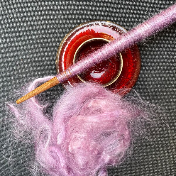 Crafts Kit. Best Gift Friend. Colorful Fiber Hand-dyed Tussah Silk. for ...