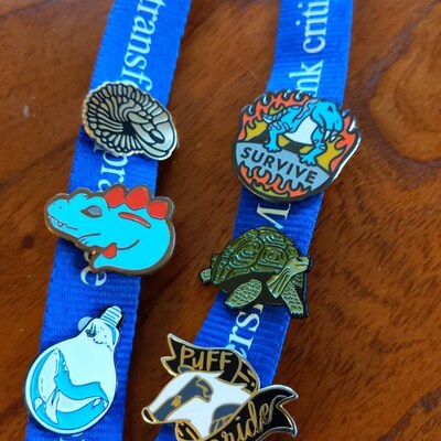 Trilobite Enamel Pin Science Pin Calymene Fossil Gift Gift for ...