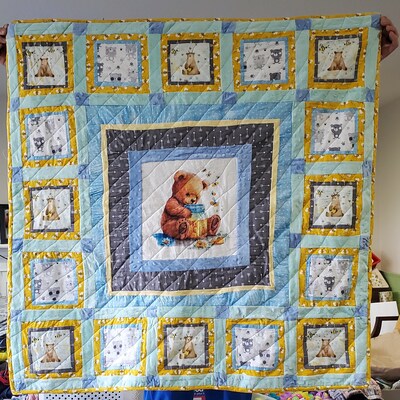 Cute Chipmunk 100% Cotton Fabric Panel Square Quilting - Etsy