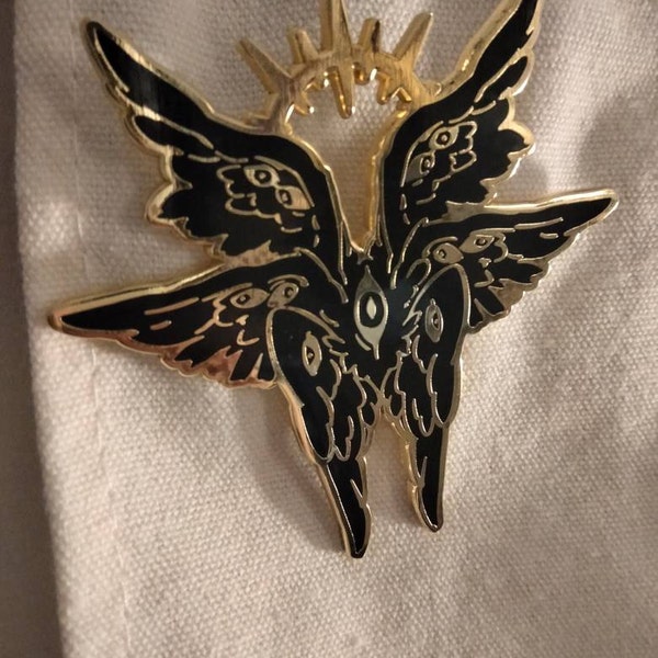Black Angels Pin - Etsy