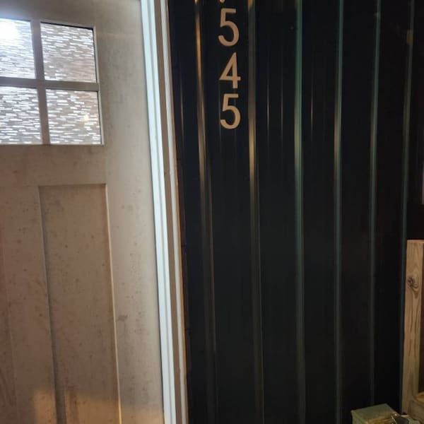 5in Modern Magnetic House Numbers - Etsy