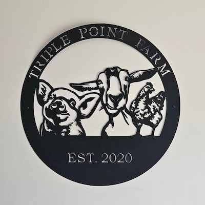 Cow Pig Goat Chicken Dxf Files for Laser, Funny Farm Animals Svg ...