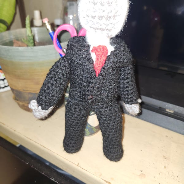 Skibidi Toilet Cameraman Crochet Pattern: Worsted Weight Yarn (PDF ...