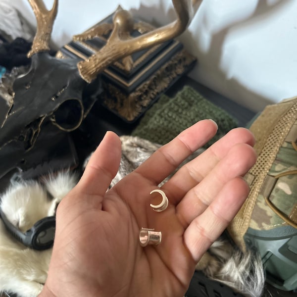 Silver Tusk, Gold Plated Tusk, Septum Piercing Tribal Jewelry Silver ...