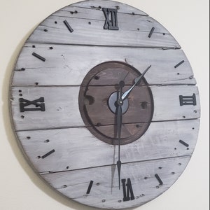 Large Wall Clock Kit With Raised Numbers - Etsy