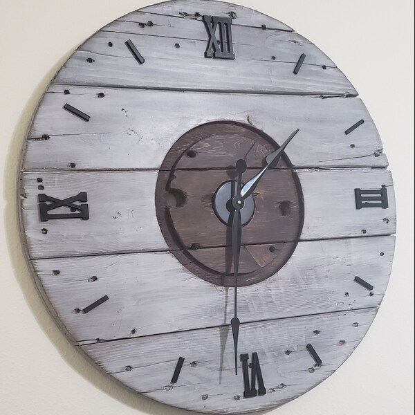 Large Wall Clock Kit With Raised Numbers - Etsy