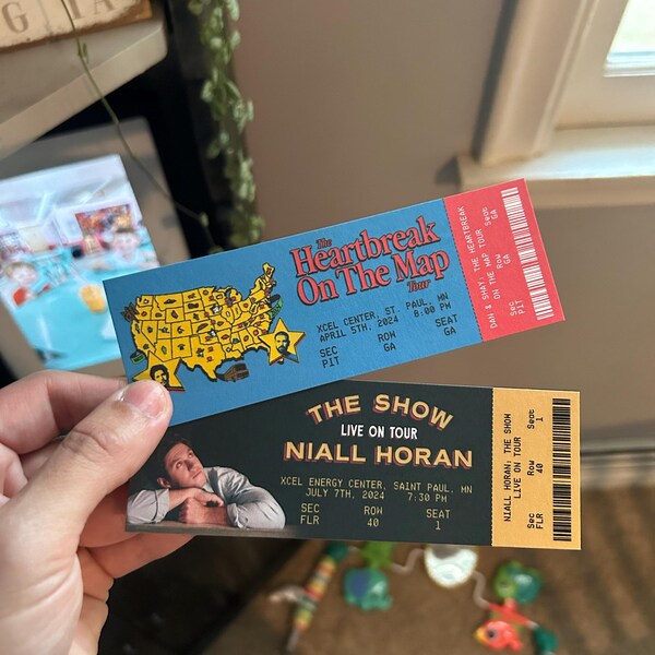 LC Custom Physical Commemorative Ticket | Physical Commemorative Ticket ...