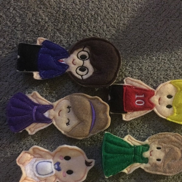 My Family Finger Puppet Play Set , Sold Individually or as a Set - Etsy