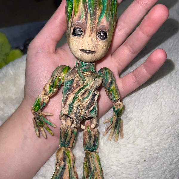 Life Size Baby Groot 3D Printed Toy - Perfect Gift Fidget Toy! - Etsy