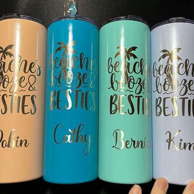 Personalized Summer Vibes Cup Pool Side Tumbler Backyard - Etsy