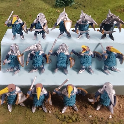 12 Metaluna Mutants set of 10 2 Randoms 28mm Bigmrtong - Etsy