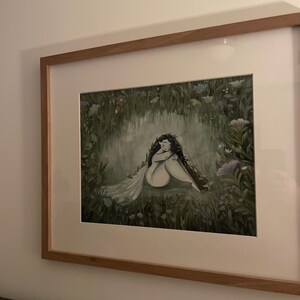 Rainy Day in the Library Illustration Art Print - Etsy