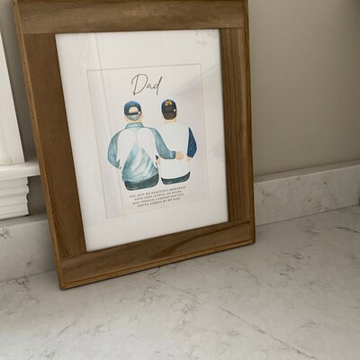 DAD MEMORIAL PRINT, in Loving Memory, Remembrance Gift, Dad in Heaven ...