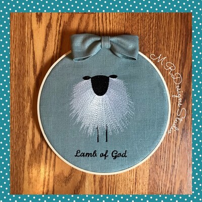 Primitive Sheep Machine Embroidery Design Pattern Three Sizes Included ...