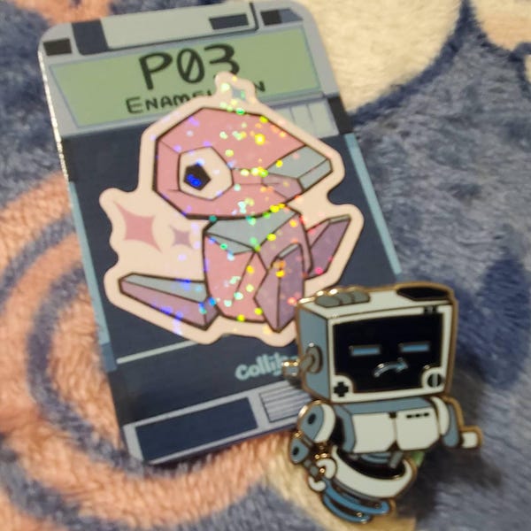 Inscryption Glow-in-the-dark Hard Enamel Pins - P03, Leshy, Grimora ...