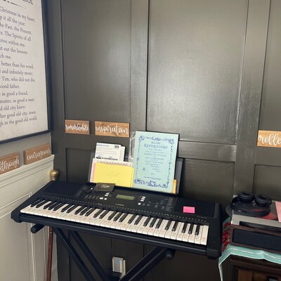 One Little Word Custom Hand-lettered Wood Sign Shelf Sitter Word for ...