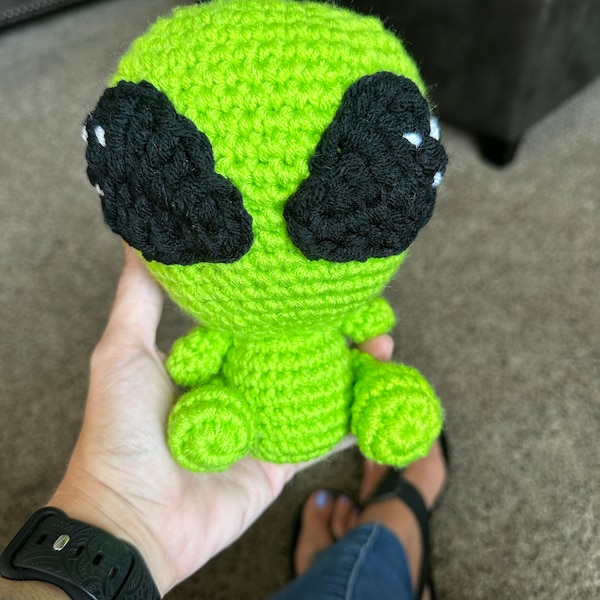 Alien Amigurumi Crochet Pattern, Stranger Monster Amigurumi Doll ...