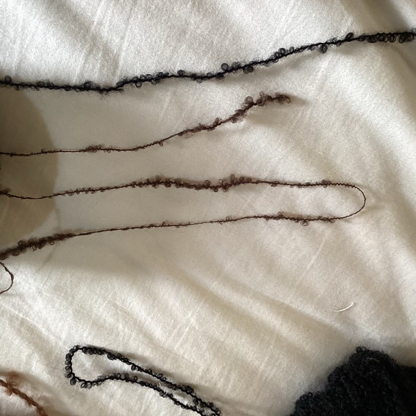 Slub Knop Yarn, 100g Balls Dawn, Blue, Gold, Burgundy Colour Mix, Soft ...