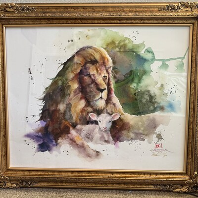 Colonial Style Ornate Wood Frame, Vintage Frame, Distressed White, Old ...