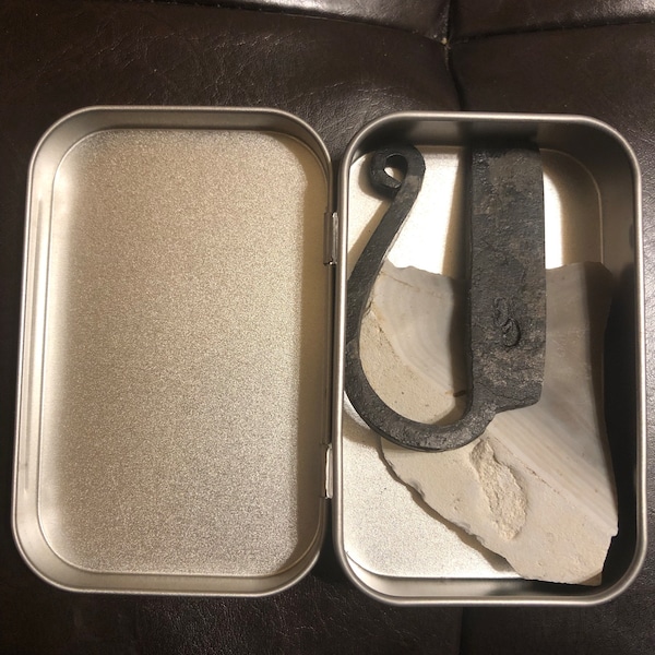Hand Forged Flint Striker Fire Steel Blacksmith Made Ohio Made High ...