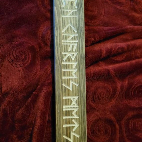 Your Name in Viking Runes! Custom Norse Name Sign. Personalized Nordic ...