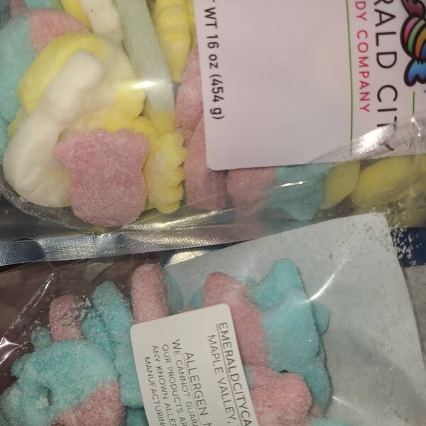 Large UNDER the SEA Mix: 16oz. Gummy Mix With Ocean Creatures and ...