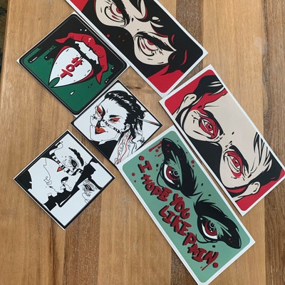 Hannibal Sticker Set, Stickerpack Hannibal Lecter & Will Graham ...