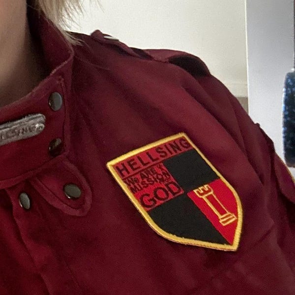 Hellsing Shield Cosplay Patches, Qty 2 - Etsy