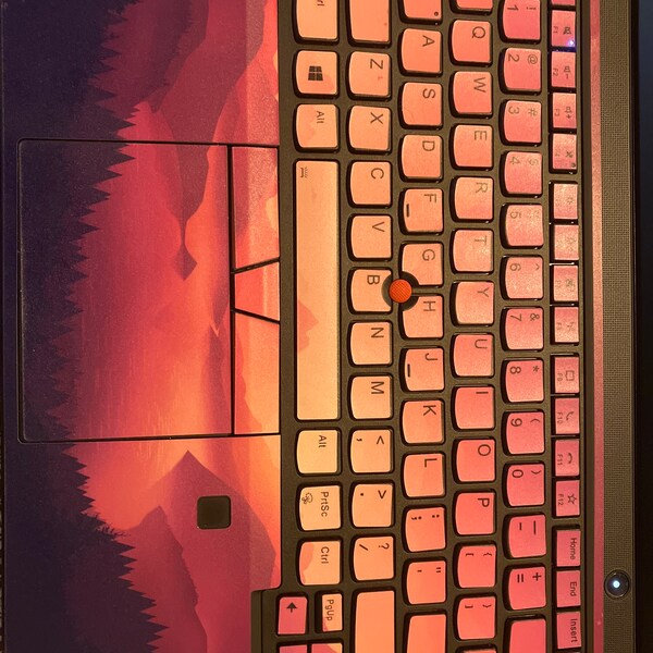 Lenovo Thinkpad Cover Skin Decals Personalized Gift Colorful Marble ...