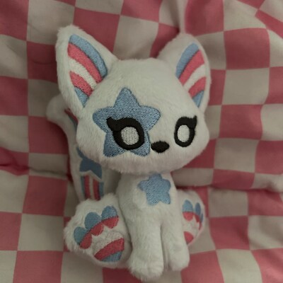 Stars and Stripes Kitsune Plush Littlefox's Toebeans American Pride ...