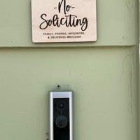 Zoom Meeting Door Sign, Video Call Door Sign, Wood Door Sign, Privacy ...