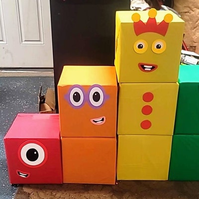 Numberblocks Glasses 7 Party Favor/photo Prop Svg Png - Etsy