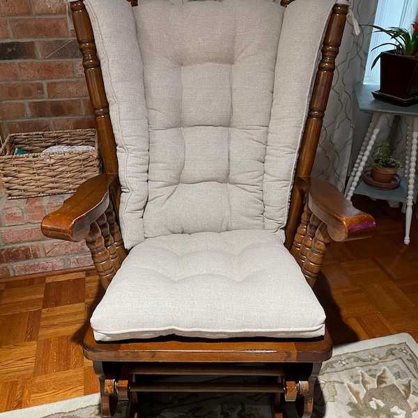Wingback Rocker Replacement Cushions / 4 Post Rocker Cushions ...