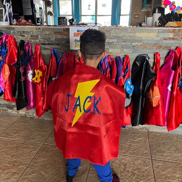 Double Layer SUPERHERO Cape - Custom Superhero Cape - Personalized ...