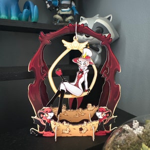 Alastor Hazbin Hotel Paper Craft Standee - Etsy