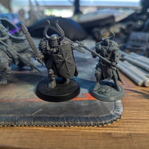 Orc Queen Drakka Northern Orcs Rescale Miniatures 8K Resin Printed ...