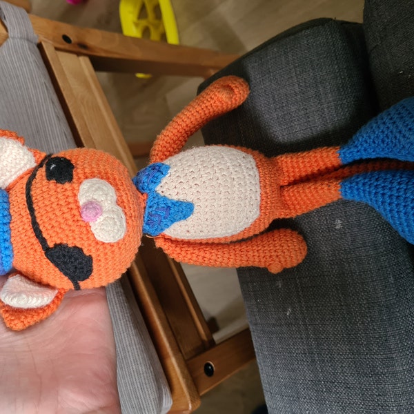 Octonauts Kwazii - Kwazii Pattern, Amigurumi Kwazii, Crochet Kwazii ...