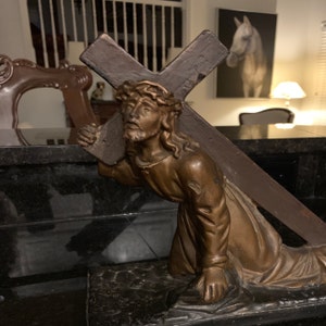 St James the Great Antique Wooden Statue Saint Jacob Greater Son of ...