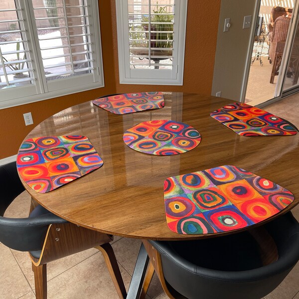 Faux Silver Grey Alligator Crocodile Wedge Placemat for Round Tables ...